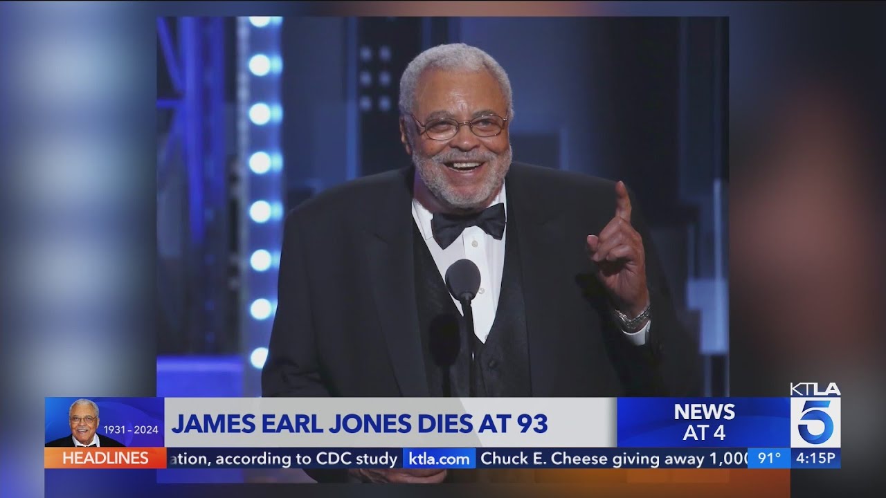 James Earl Jones, beloved actor and voice of Darth Vader, dies at 93 ...