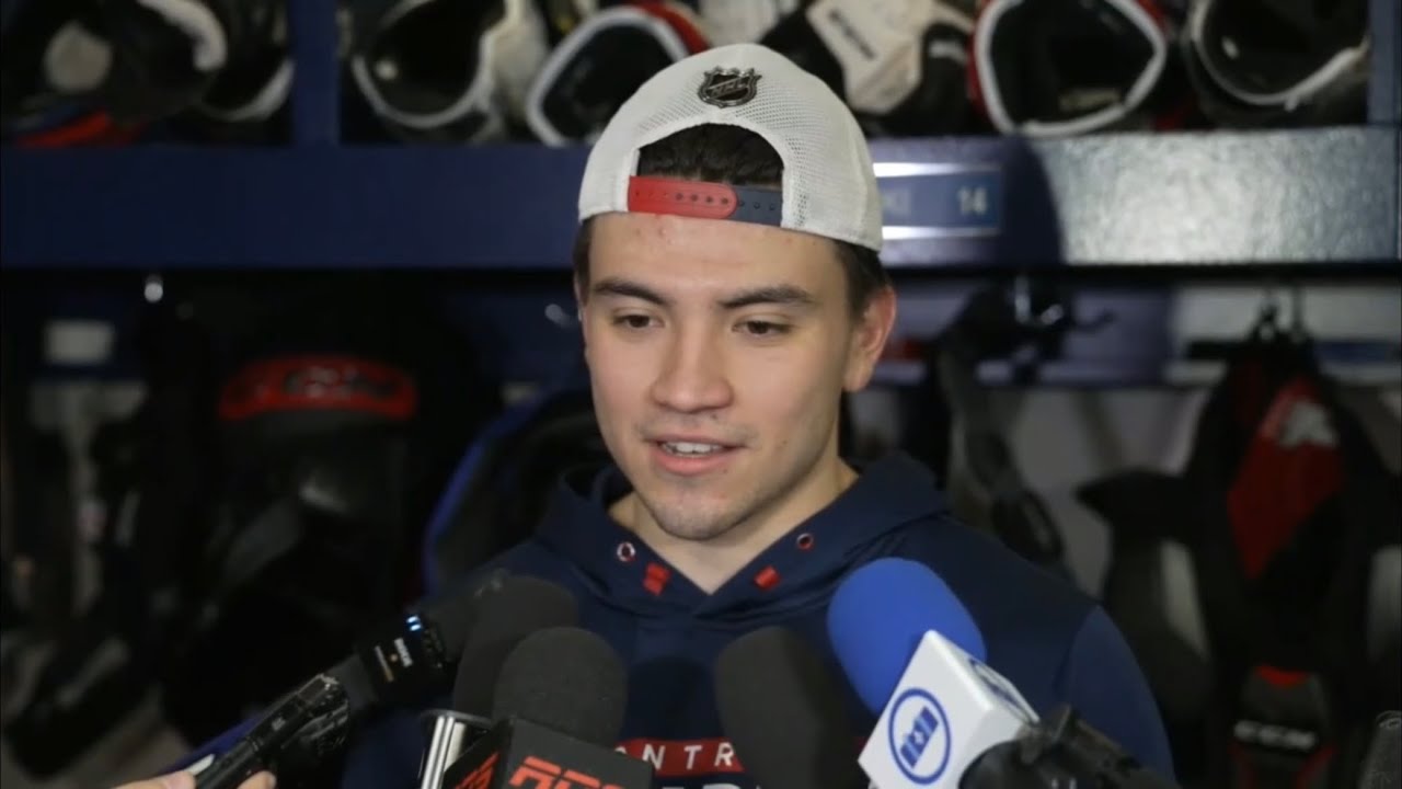 Nick Suzuki talks about Arber Xhekaj hitting and fighting - YouTube