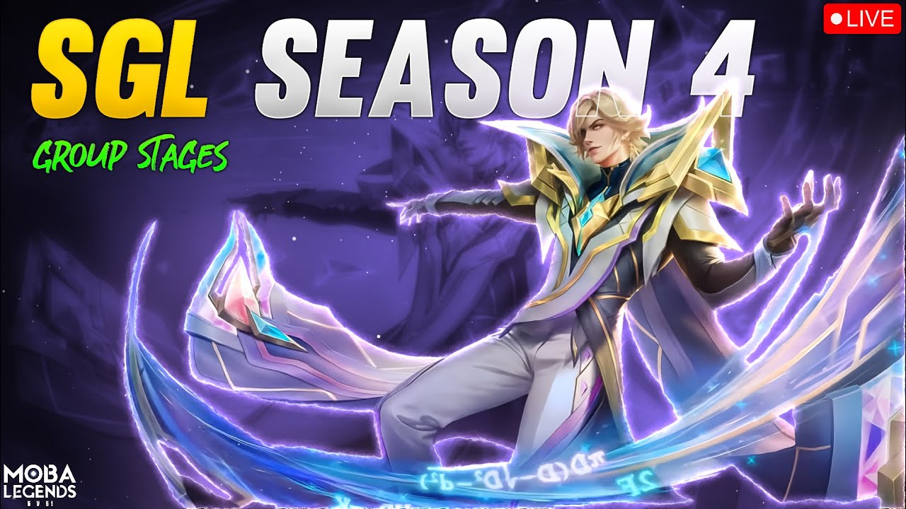 SGL Season 4 - Group Stage Group Stage is live | Moba Legends 5v5 ...