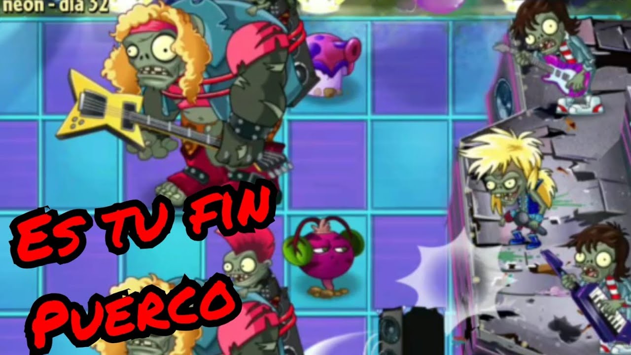 GG BOSS ROCKERO | Plants vs. Zombies 2: It's About Time - YouTube