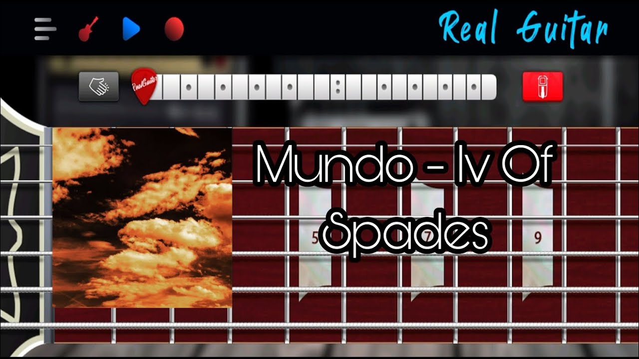 Mundo Extend Solo - Real Guitar App Cover - YouTube