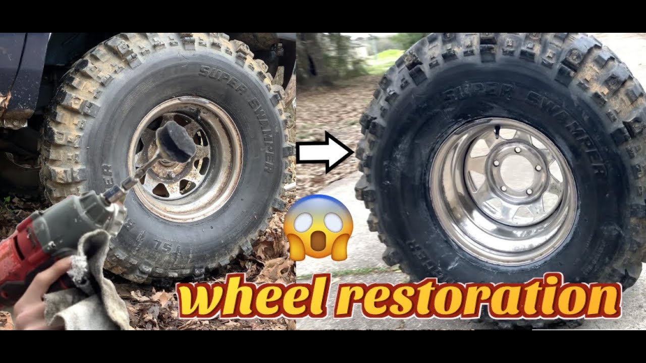 OLD SCHOOL WHEEL RESTORATION! - YouTube