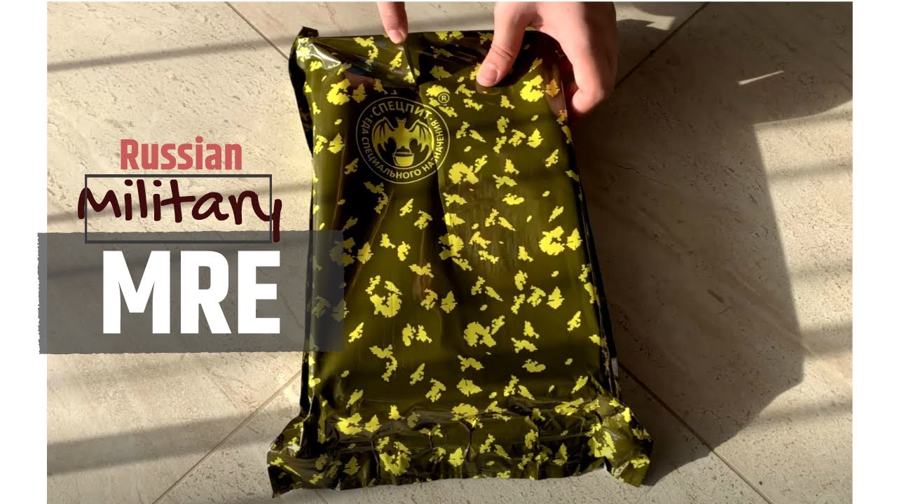 Testing Russian Military MRE (Meal Ready to Eat) - YouTube