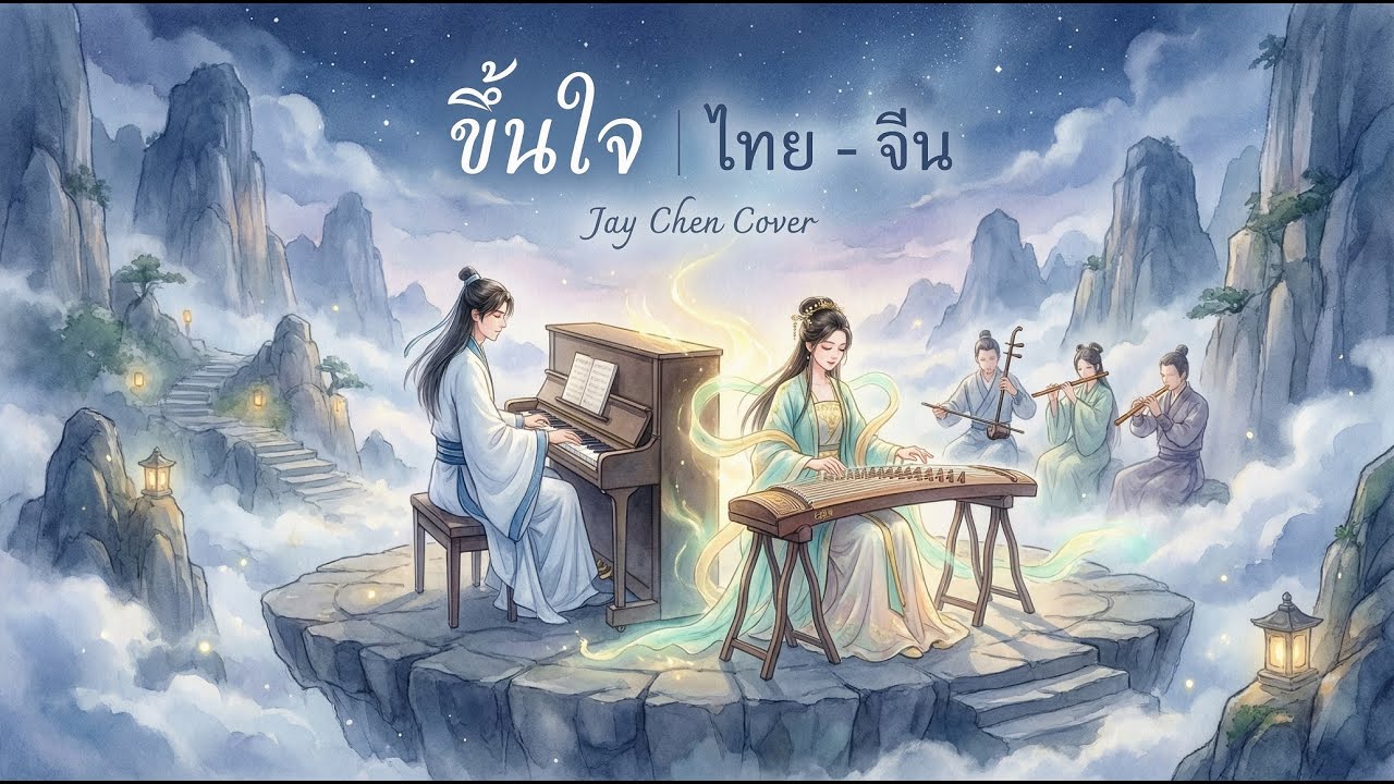 ขึ้นใจ (Unforgettable) - NuNew (cover ไทย-จีน) | Jay Chen - YouTube