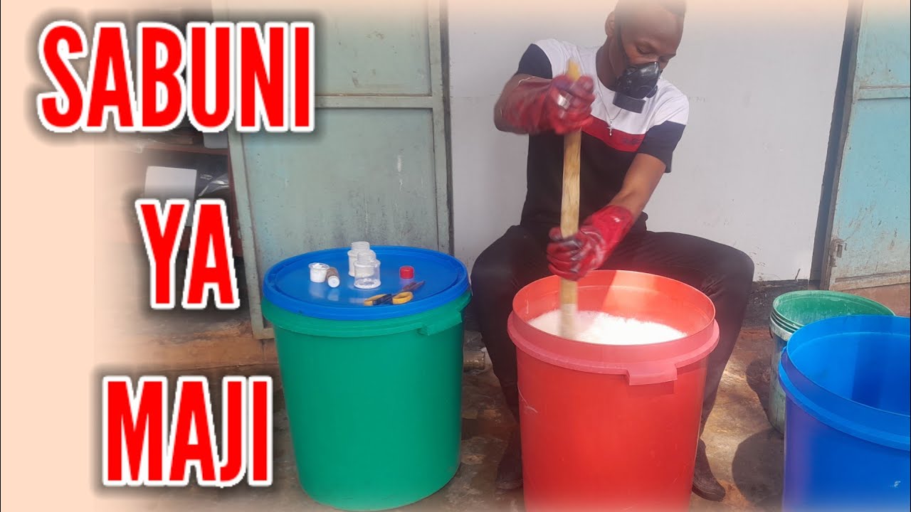 Hatua kwa hatua #Utengenezaji_wa_sabuni_ya_maji #Jinsi_ya_kutengeneza ...