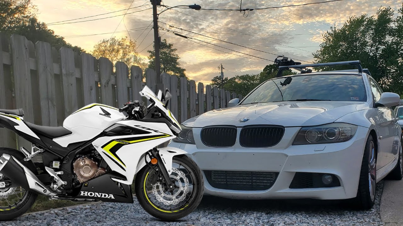 doc vu tuned Single Turbo 335i VS street bikes, R6 and cbr1000rr - YouTube