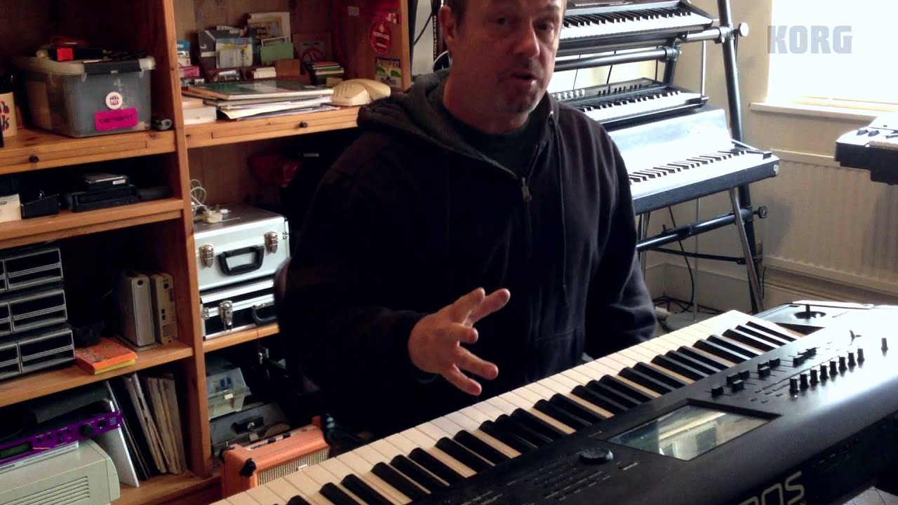 Musician and composer Toby Baker on the Korg Kronos - YouTube
