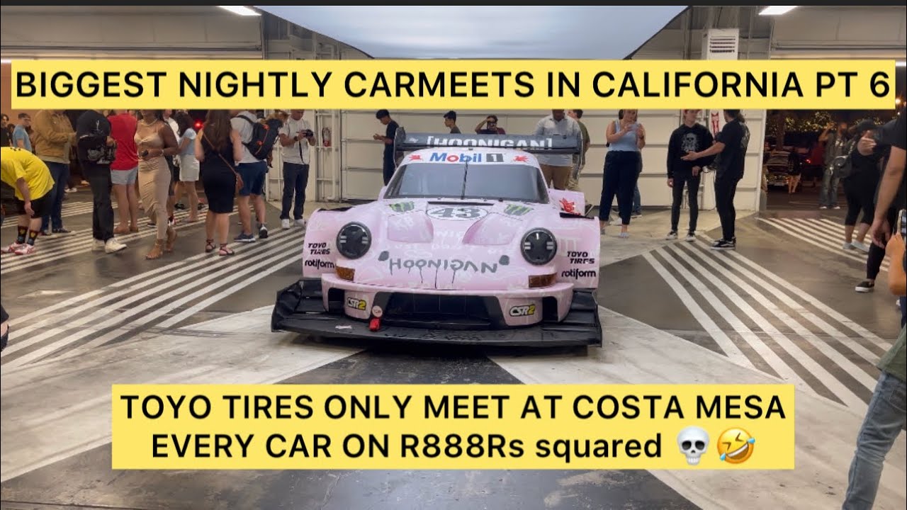 BIGGEST NIGHLY CAR SHOWS OF CALIFORNIA PT.6 (taking my n54 135i to ...