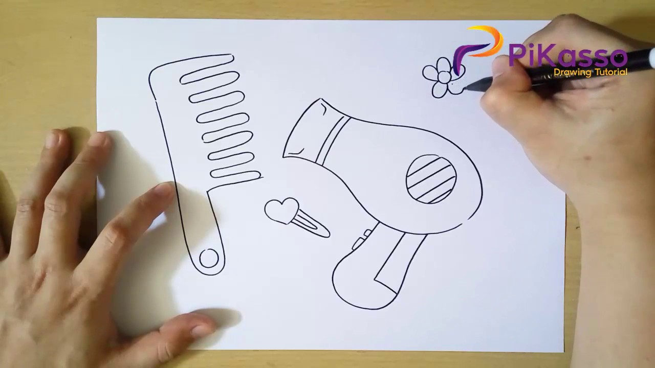 How to Draw Hair Accessories and Coloring step by step - YouTube