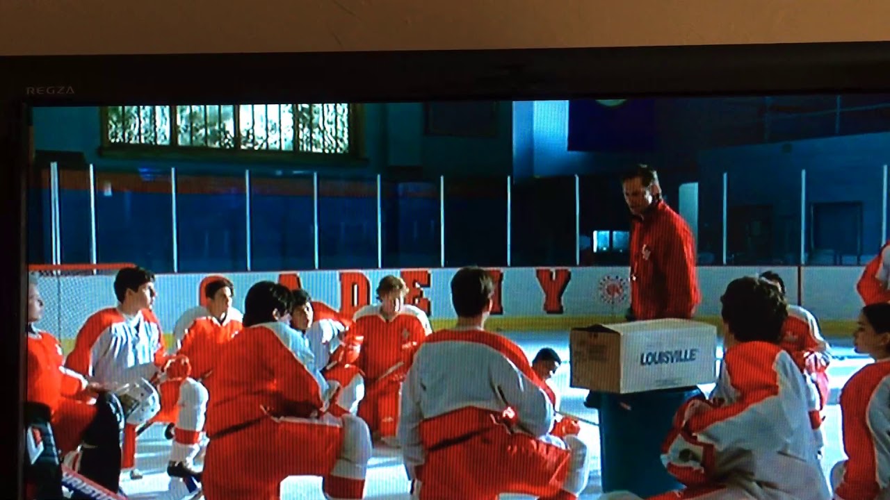 D3 the mighty ducks coach Orion gives the mighty ducks uniforms back ...