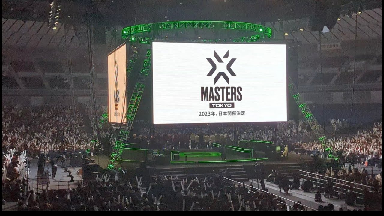 VALORANT 2023 Masters Tokyo 決定 Riot one 会場 - YouTube