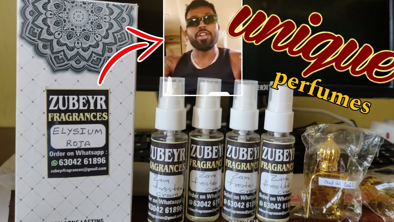 The best unique fragrances by zubeyr fragrances - YouTube