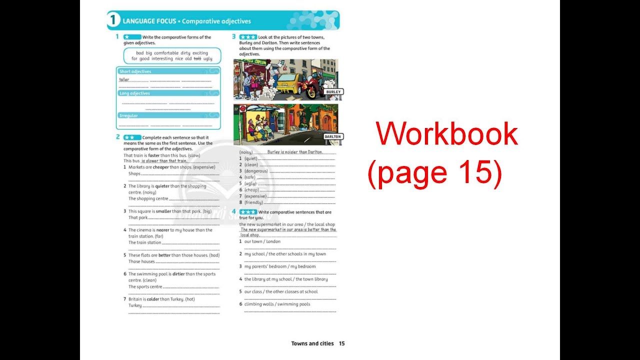 Hướng dẫn sửa Workbook Trang 15 (Friends Plus 6) - YouTube