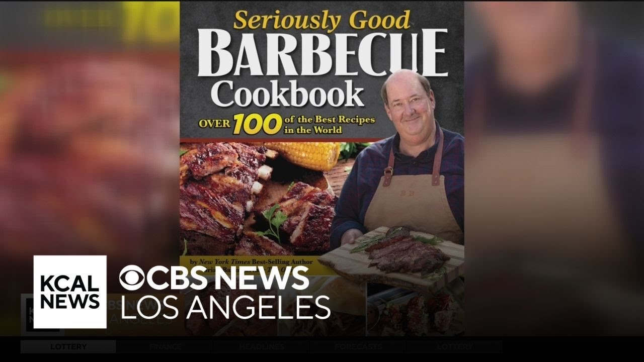 Actor Brian Baumgartner makes BBQ chicken from his new cookbook - YouTube