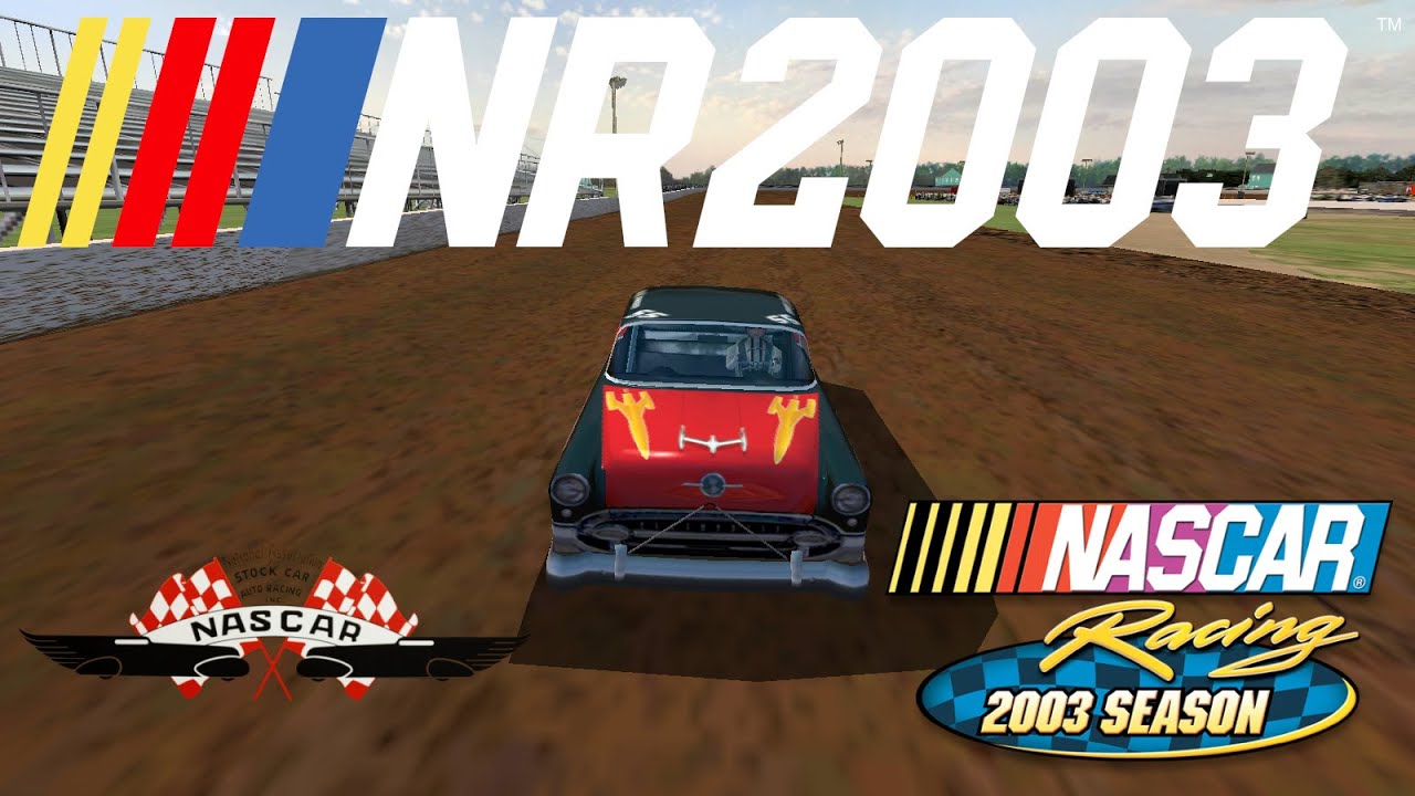 Junior Johnson at Air Base Speedway (1955 NSS) NASCAR Racing 2003 ...