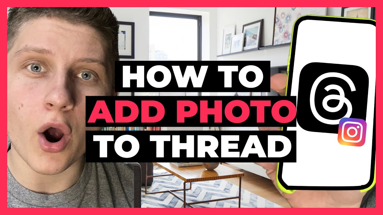 How To Add Photo To Thread on Threads by Instagram - YouTube