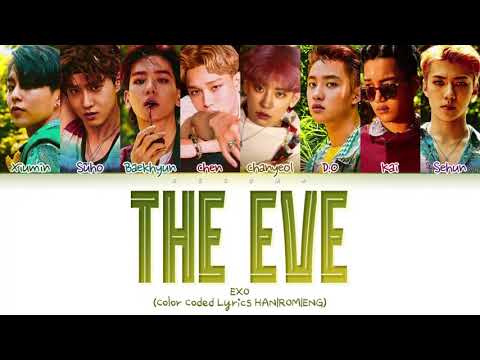 EXO 'The Eve' Lyrics (EXO 전야 (前夜) 가사) (Color Coded Lyrics)
