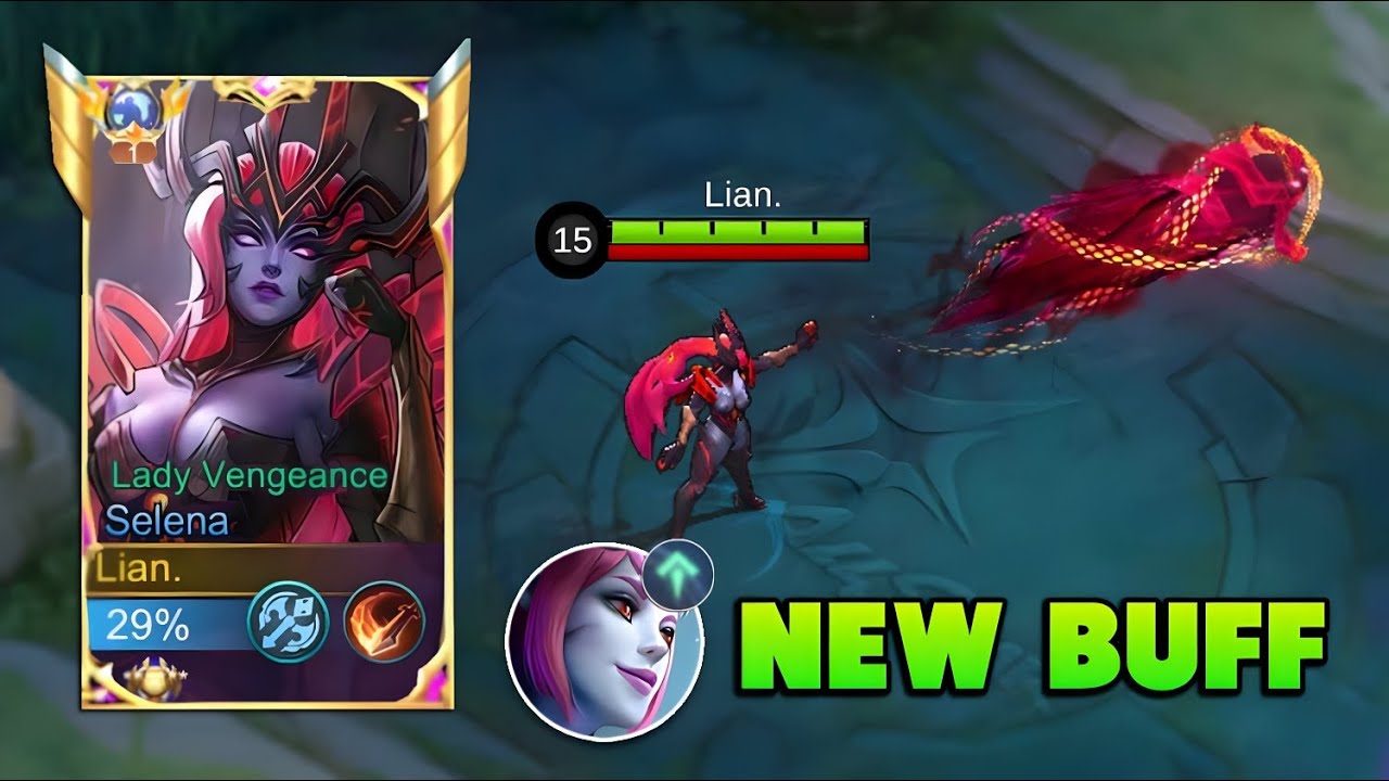 SELENA NEW BUFF IS HERE!! ( WTF SELENA UNLI SKILL? ) - Mobile Legends ...
