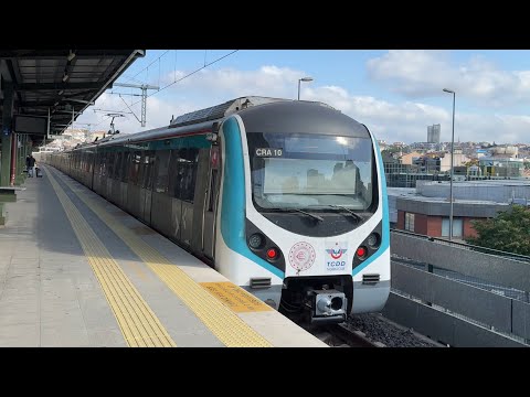 ISTANBUL’S AMAZING MARMARAY COMMUTER RAILWAY! Early Morning Ride from Sirkeci to Bakırköy