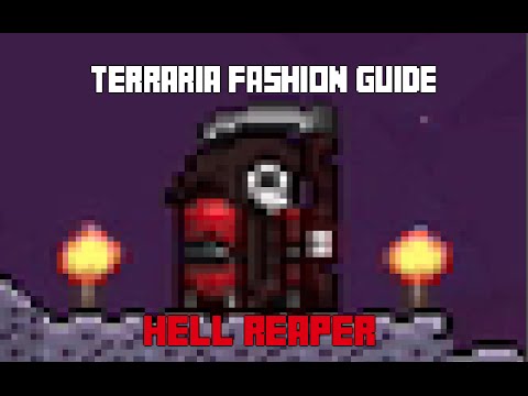 Terraria Fashion Guide - Hell Reaper - YouTube