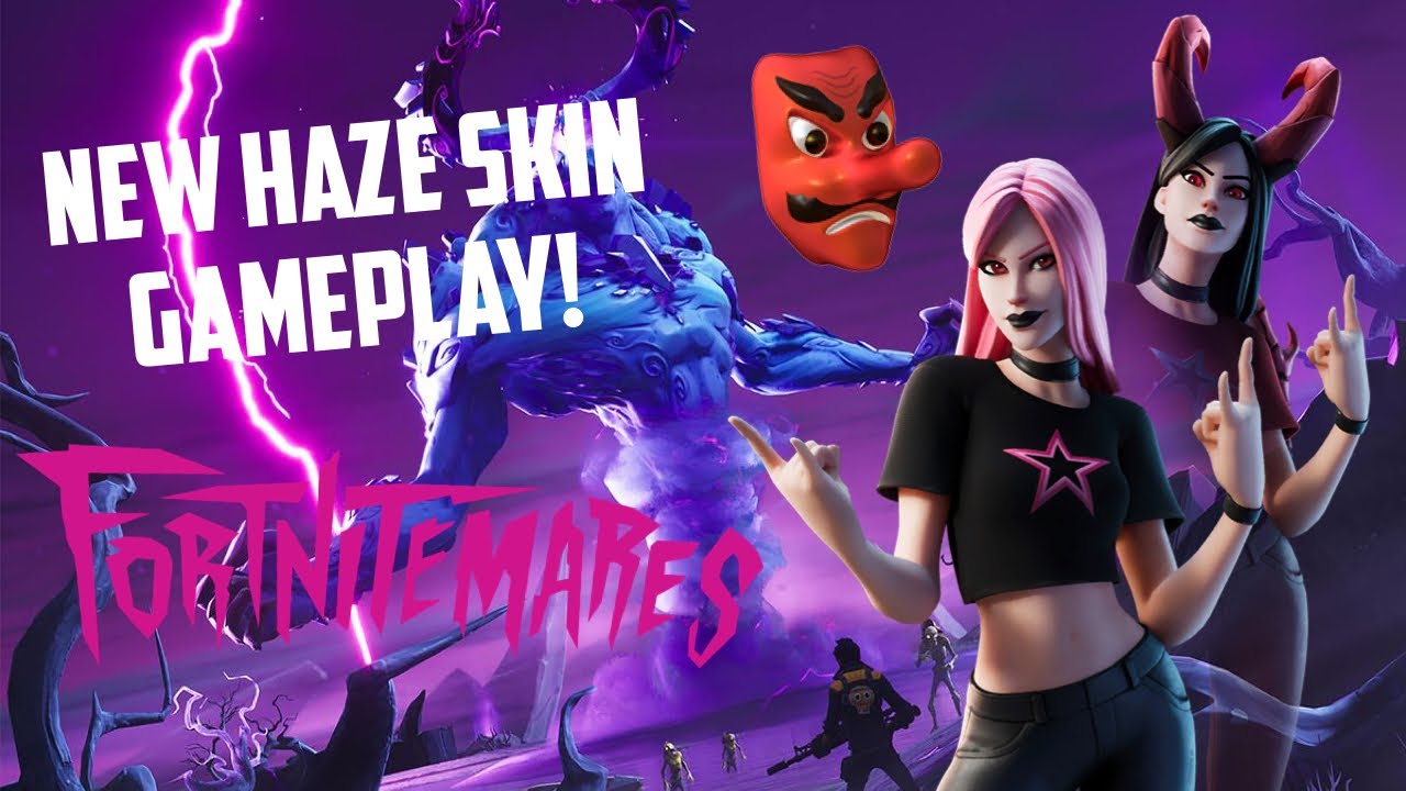 New Haze Skin Gameplay! (Storm King Gameplay) Fortnite Battle Royale ...