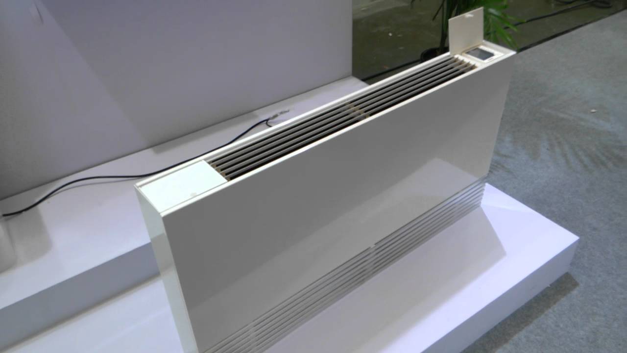 MECO Ultra Thin Cabinet fan coil unit - YouTube