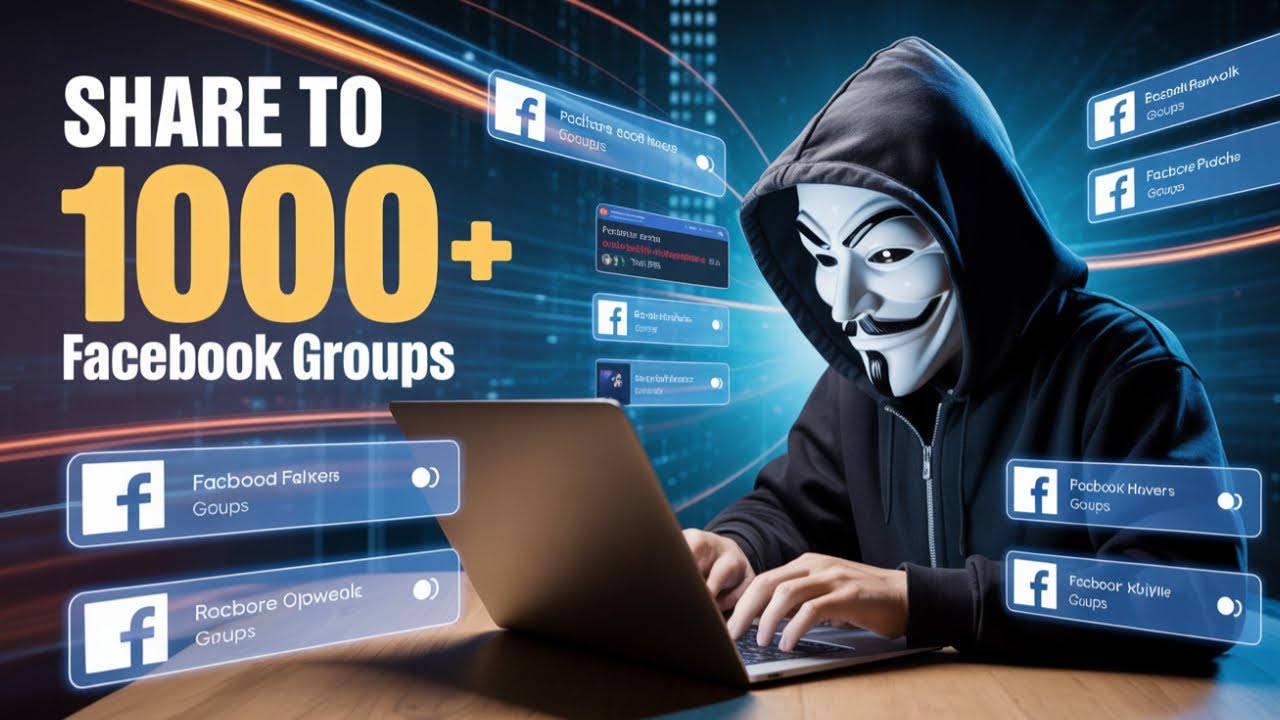 Share Post To Multiple Groups Facebook | Facebook Auto Share To Groups - YouTube