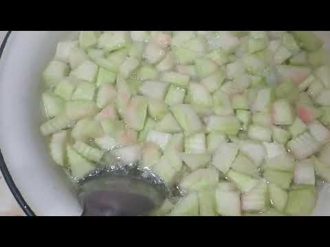 qarpız mürəbbəsinin hazırlanması