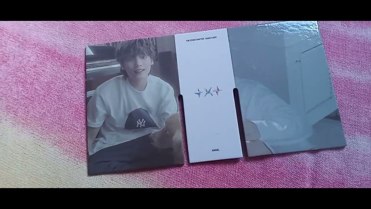 Unboxing Álbum Do TXT COMEBACK: SANCTUARY ( Angel Ver) - YouTube