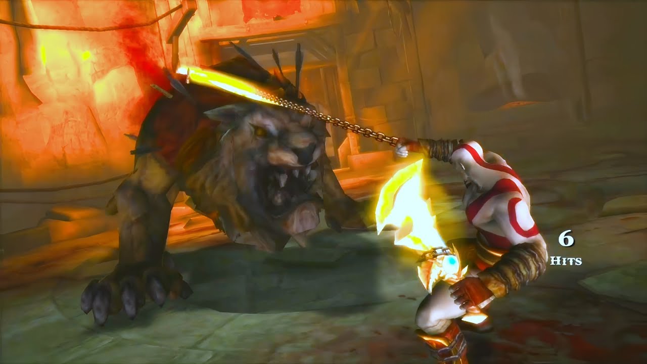 God of War Ghost of Sparta : PIRAEUS LION Boss Fight | 4K 60FPS - YouTube