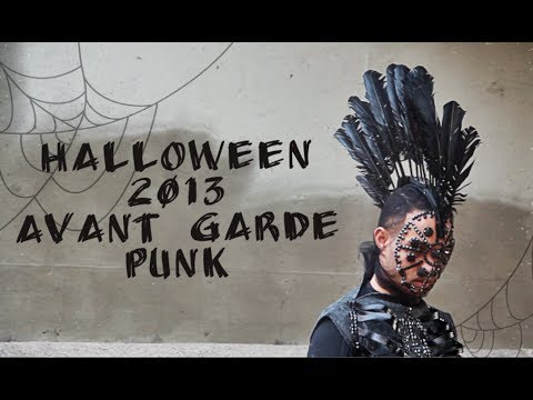 Halloween 2013: Avant Garde PUNK (Louis Vuitton 2014 inspired) - YouTube