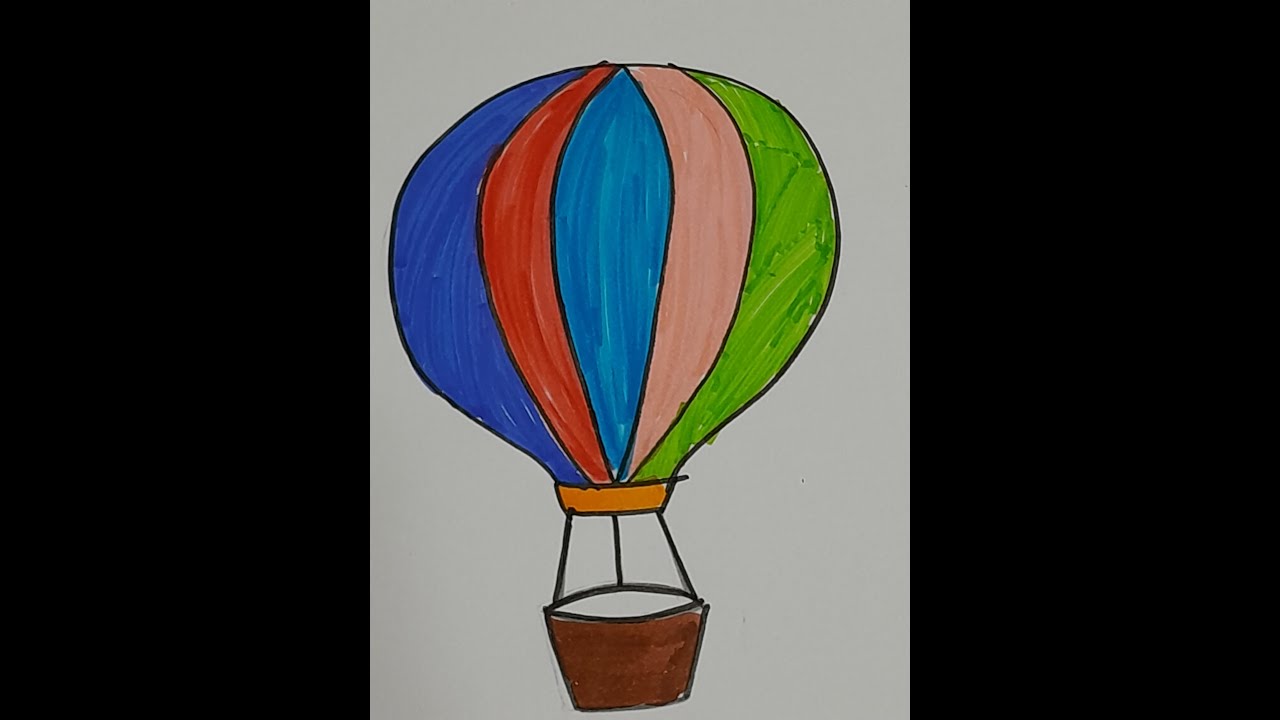 how to draw a parachute - YouTube