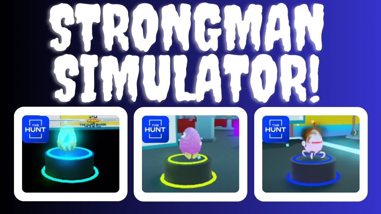 The Hunt: Strongman Simulator! | Roblox - YouTube