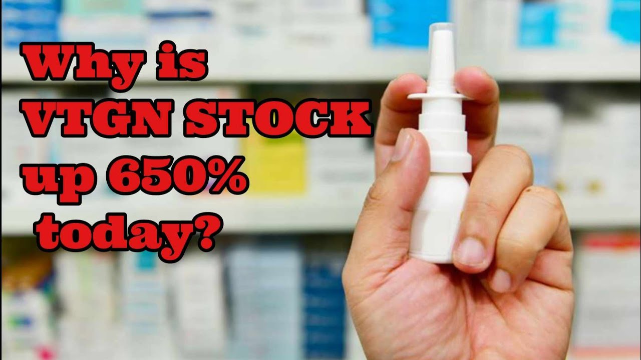 Why Is Vistagen Therapeutics (VTGN) Stock Up 650% Today? - YouTube
