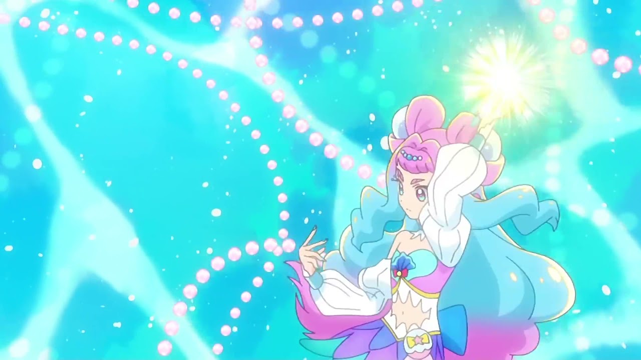 Cure La Mer Attack Precure Ocean Bubble Shower! (Voiceless) [READ DESC ...