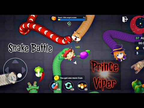 🟢OMG!!Prince Viper🪱💞💕 ️ Sb Sanp peechy par gy...Kd Maintain😎 Snakewar WormZone🔴 - YouTube