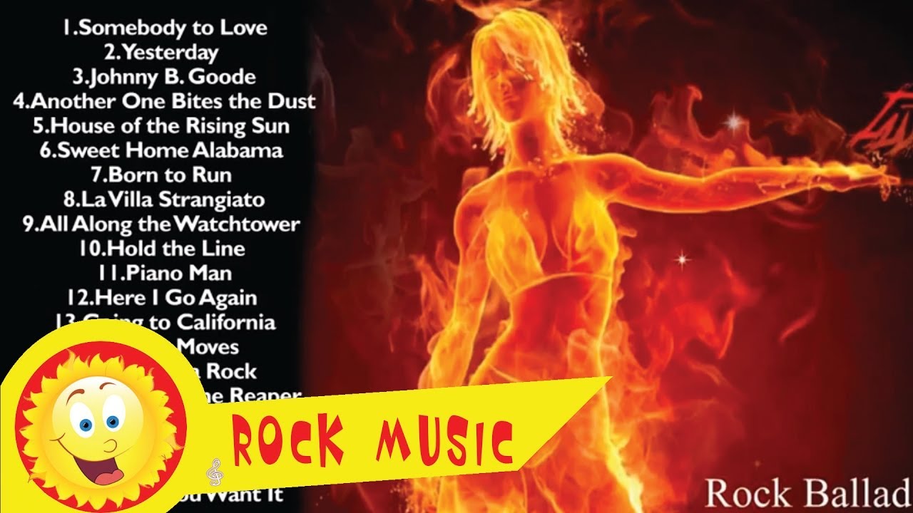 Best Slow Rock Songs Greatest Hits | Mega Rock Ballads 2017 - YouTube