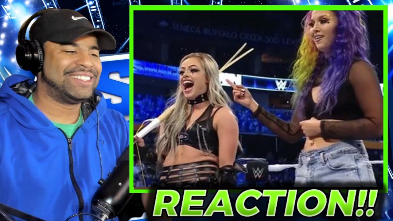 Tegan Nox is BACK BABY!! - WWE SMACKDOWN REACTION!! - YouTube