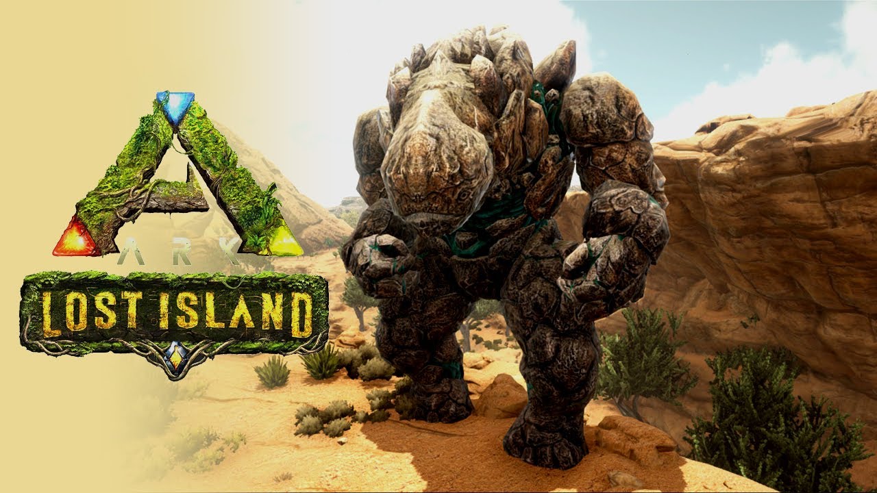 Taming a Rock Elemental on ARK Lost Island! 🗿 Unstoppable Power ...