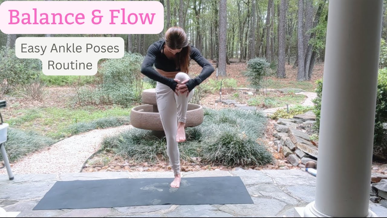 Ankle Balance Routine - Easy Poses with Flow to Music - YouTube