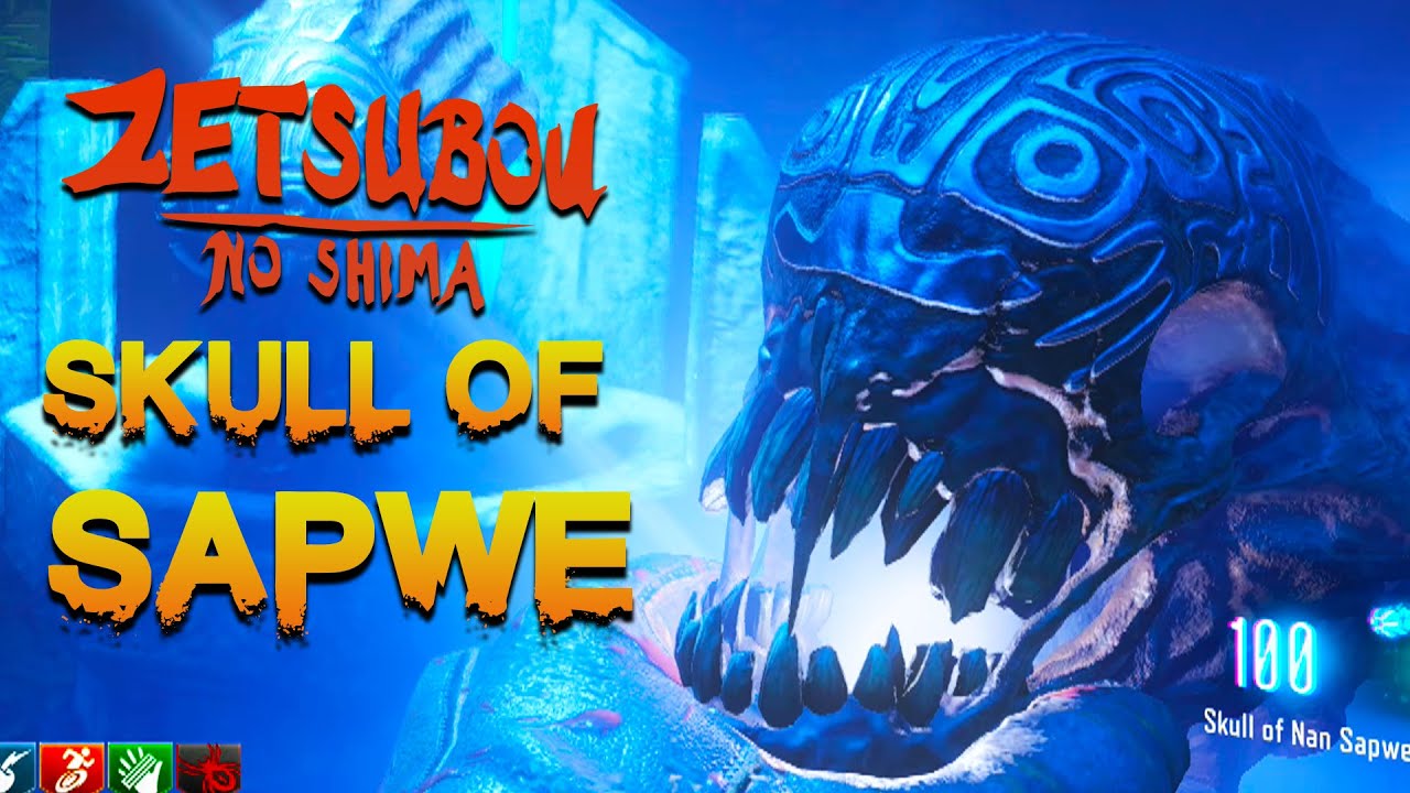 Black Ops 3 Zombies "ZETSUBOU NO SHIMA" SKULL OF NAN SAPWE GAMEPLAY ...