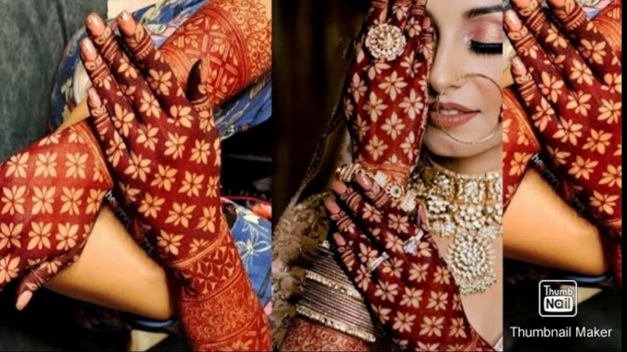 Top 3 Most Beautiful Grid Mehndi Design||Mehndi Mehndi For Hand||Mehndi ...
