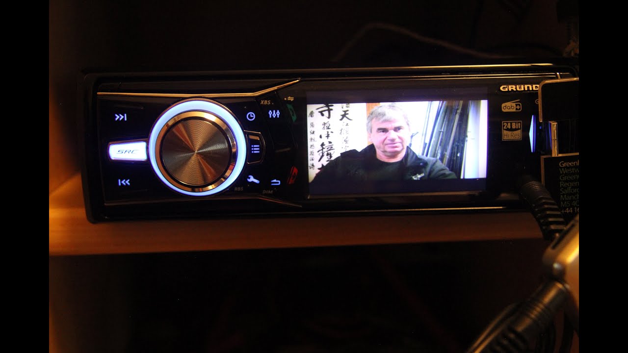 Grundig GX 4308 -1-DIN with TV screen! REVIEWED - YouTube