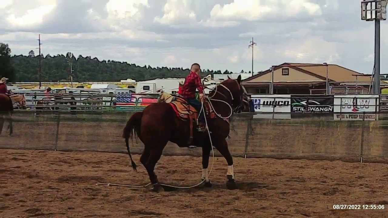 2022-2023 QCJRA Rodeo 1 Williams, AZ - Thatcher and Hocklynn - YouTube