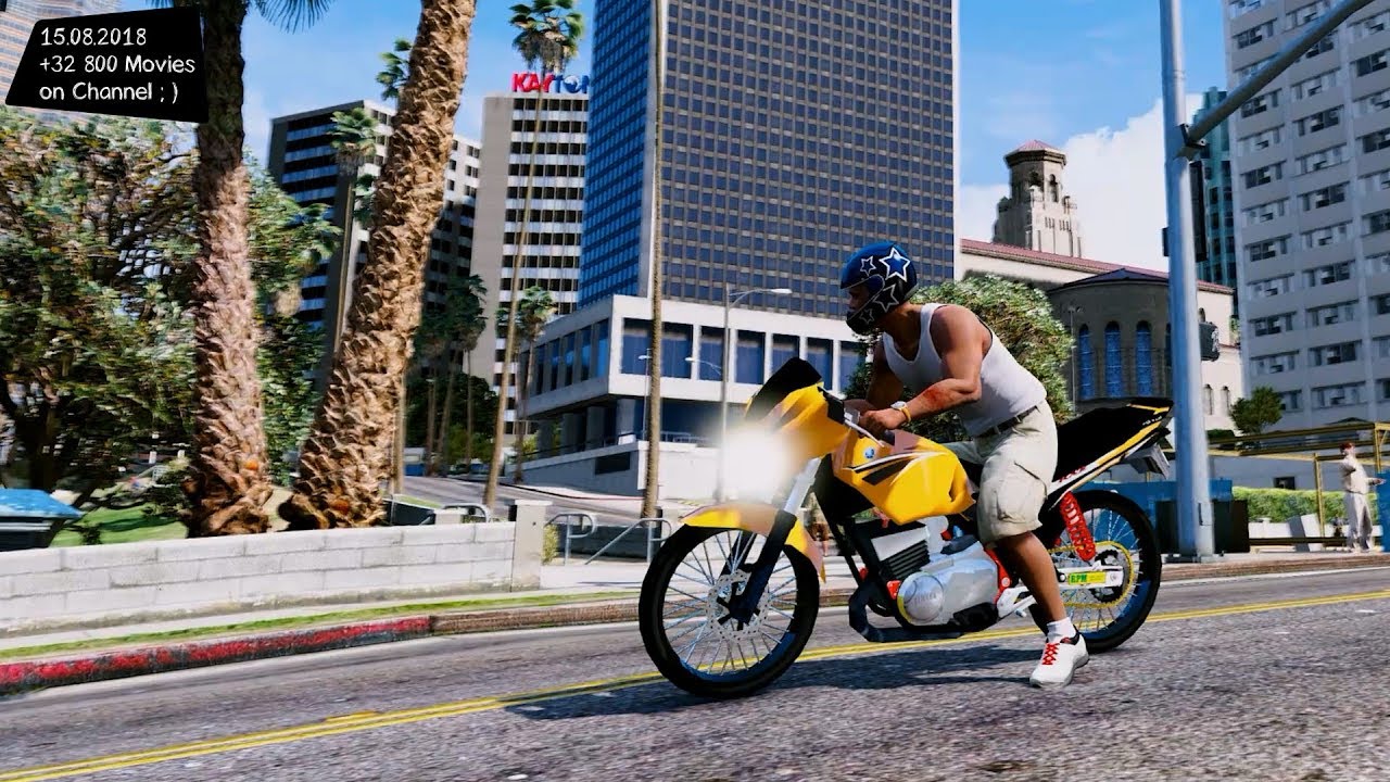 Yamaha RXZ 135 Catalyzer Grand Theft Auto V GTA V 🚗 I go to 40K SUBS ...