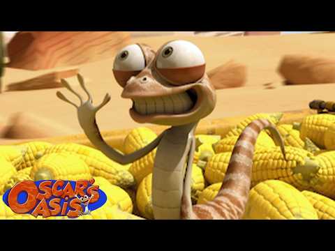 Oscar Wants All The Corn + More Oscar's Oasis Cartoons for Kids