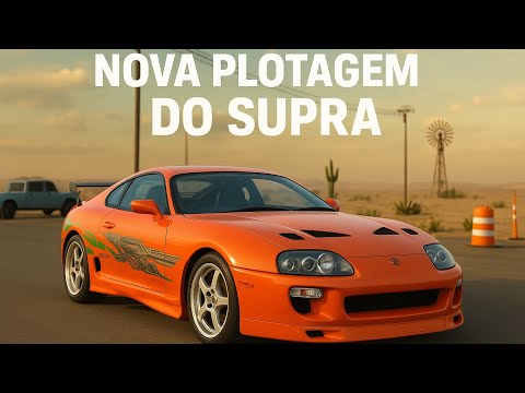 Como fazer a Plotagem do Supra do Brian o'Conner - Velozes e Furiosos ...