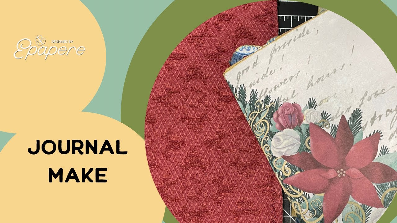 My process to make a journal. Step by Step. - YouTube