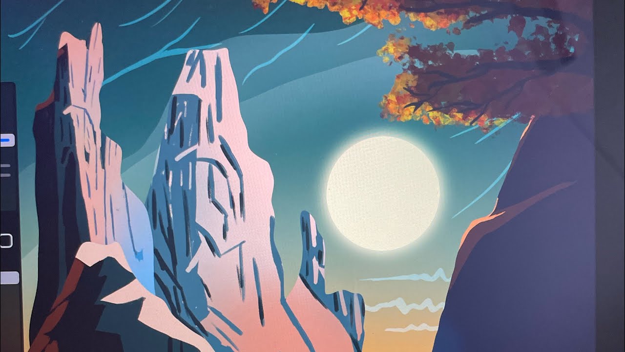 Unveiling the Beauty of a speed Breathtaking Drawing#art - YouTube