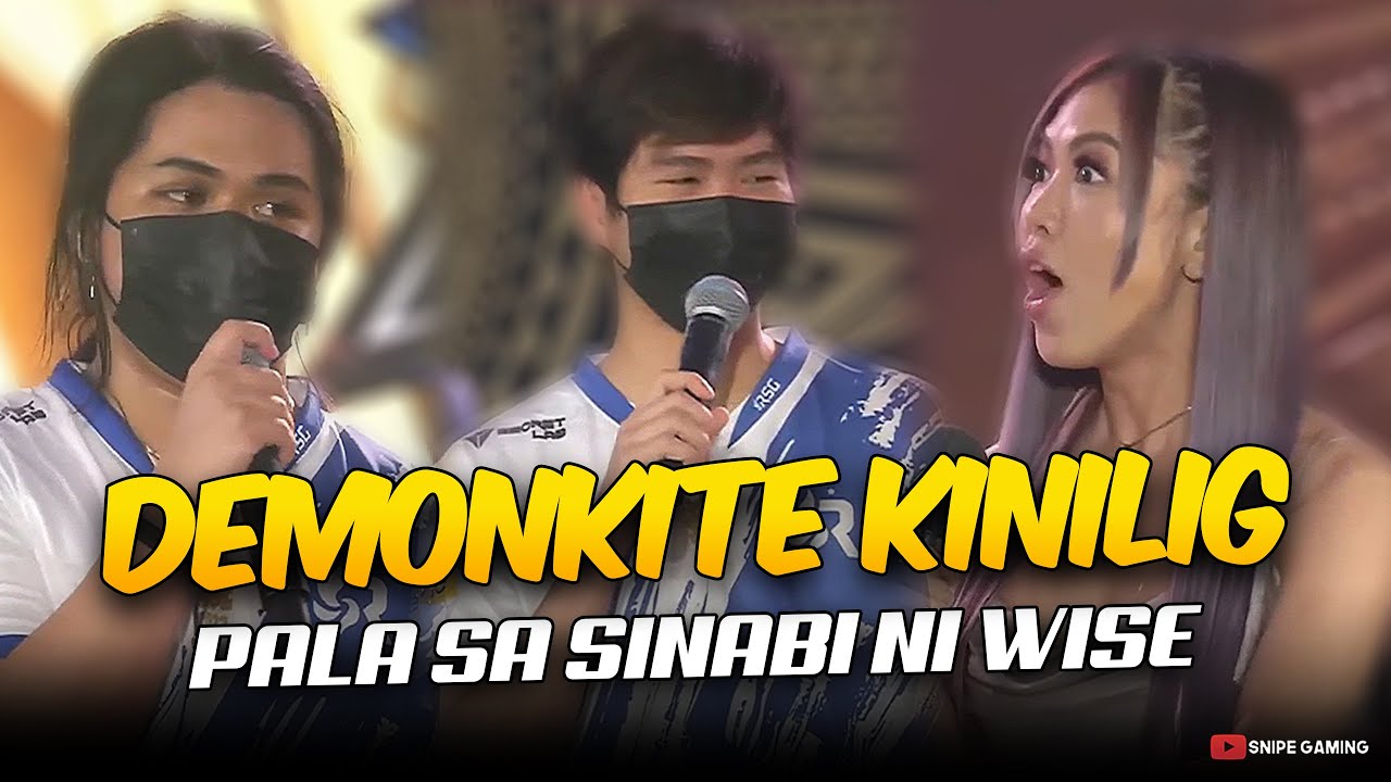RSG PH INTERVIEW, DEMONKITE KINILIG SA SINABI NI WISE. . . 😮 - YouTube